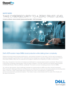 Take cybersecurity to a zero trust level | ChannelPro Insights