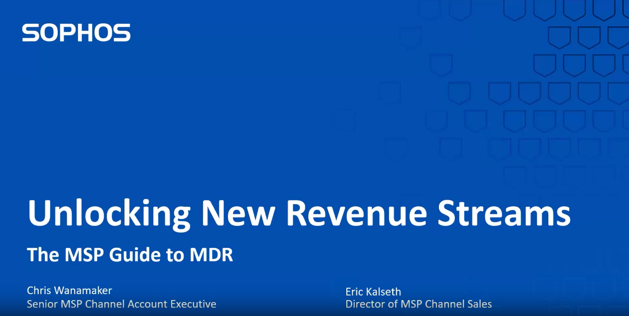 Unlock New Revenue Streams: The MSP Guide to Managed Detection & Response (MDR) | ChannelPro ...